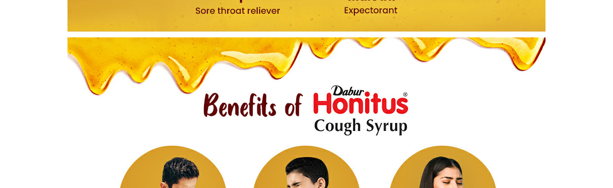 Buy Dabur Honitus Cough Syrup 100 Ml Online At Best Price of Rs 100 ...