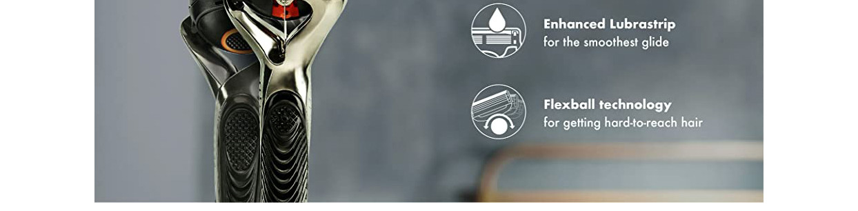 Buy Gillette Fusion Proglide Flexball Manual Shaving Razor 1 Pc Online ...