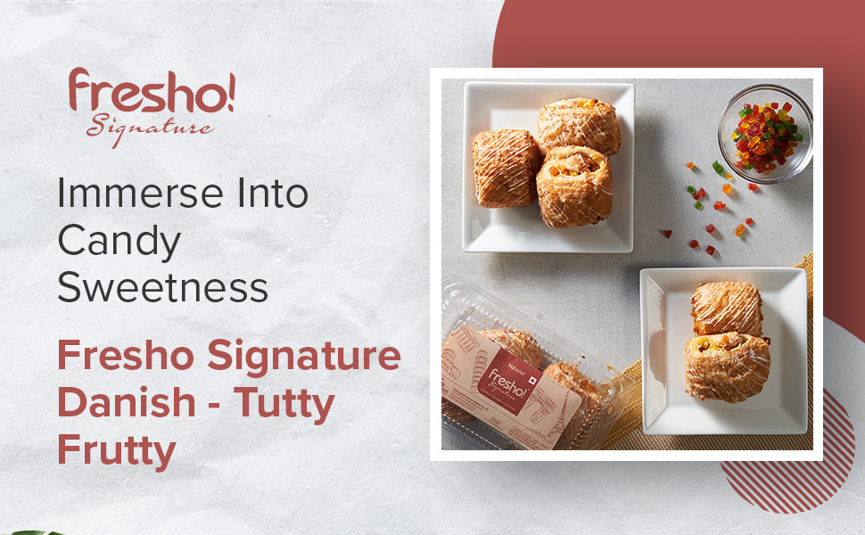 Buy Fresho Signature Danish Tutty Frutty 100 Gm Pack Of 4 Online At ...