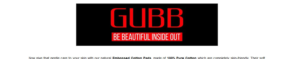 Buy Gubb Cotton Pads - Embossed Online at Best Price of Rs null - bigbasket