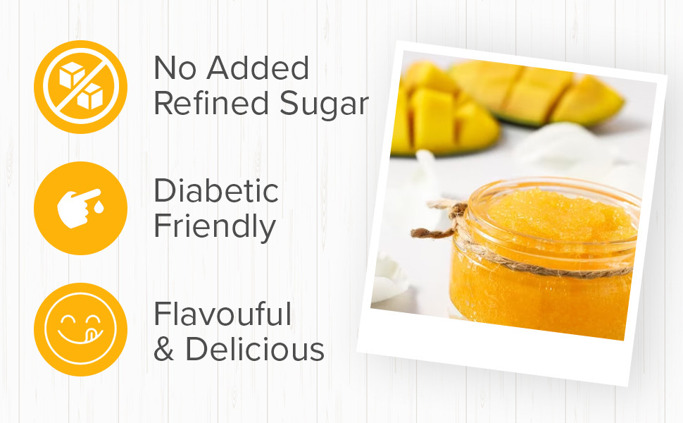 Buy Happy Chef Conserve Alphonso Mango No Added Sugar 330 Gm Online At ...