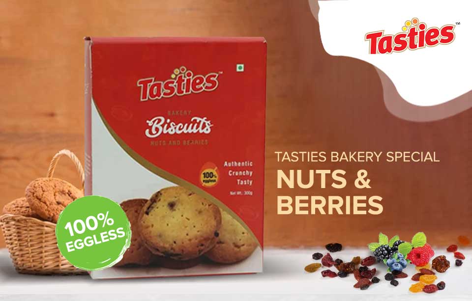 Buy Tasties Cookies - Nuts & Berry Online at Best Price of Rs 149 ...