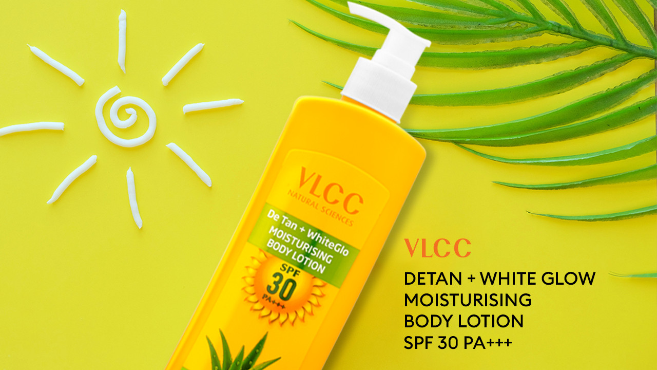 Buy VLCC DeTan + White Glow Moisturising Body Lotion SPF 30 PA ...