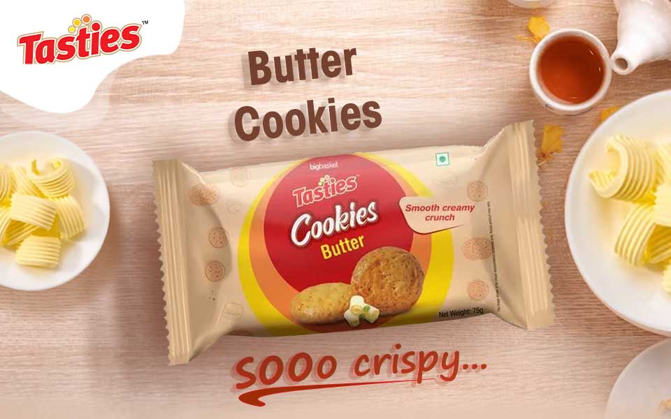 Buy Tasties Butter Cookies Online at Best Price of Rs 26 - bigbasket