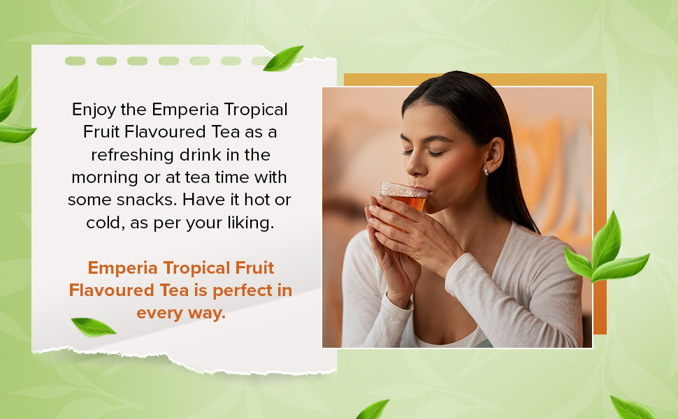 Buy emperia Flavoured Black Tea - Tropical Fruit Online at Best Price ...