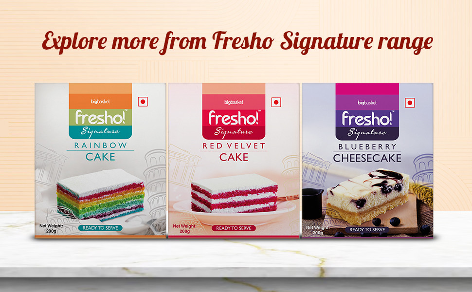 Buy fresho! Signature New York Cheese Cake Online at Best Price of Rs ...