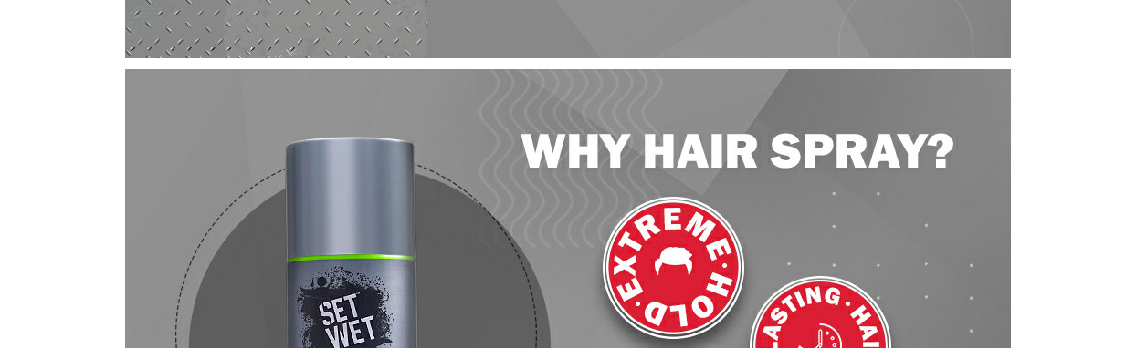 Buy Set Wet Extreme Hold Styling Hair Spray For Men - Style, Spray ...