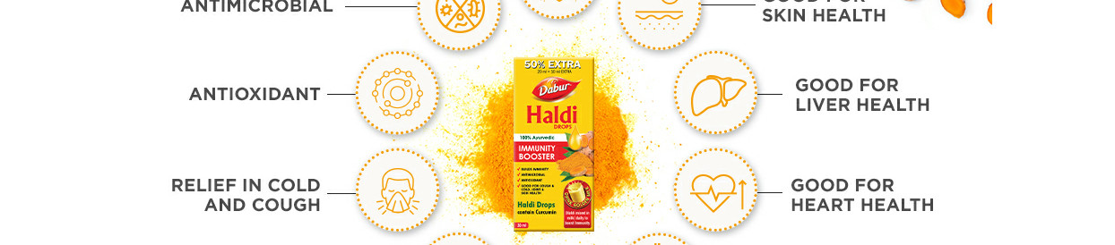 Buy Dabur Haldi Drops Online at Best Price of Rs null - bigbasket