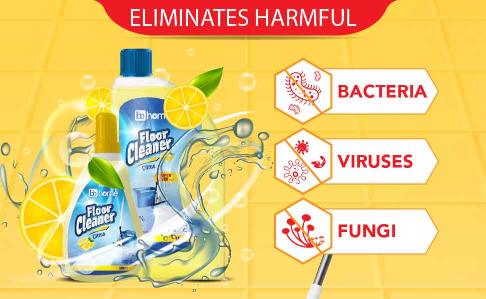 Buy bb home Disinfectant Floor Cleaner Liquid - Citrus Online at Best ...