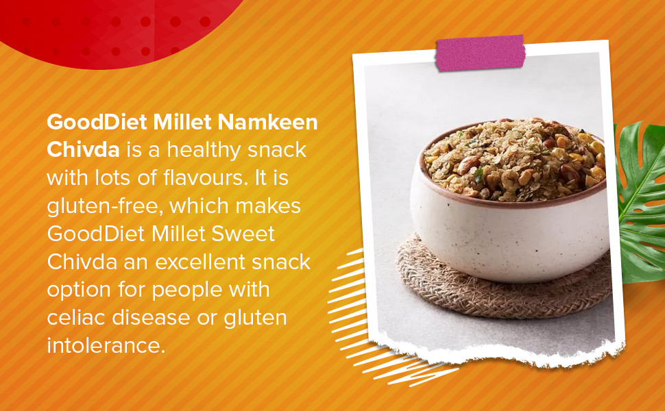 Buy GoodDiet Millet Namkeen Chivda Online at Best Price of Rs 69 ...