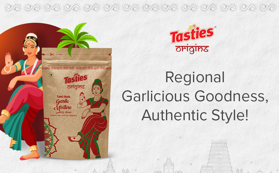 Buy Tasties Origins Garlic / Lahsun Mixture Online at Best Price of Rs ...