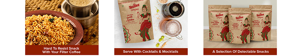 Buy Tasties Origins Namkeen - Garlic/Lahsun Mixture, Authentic Tamil ...