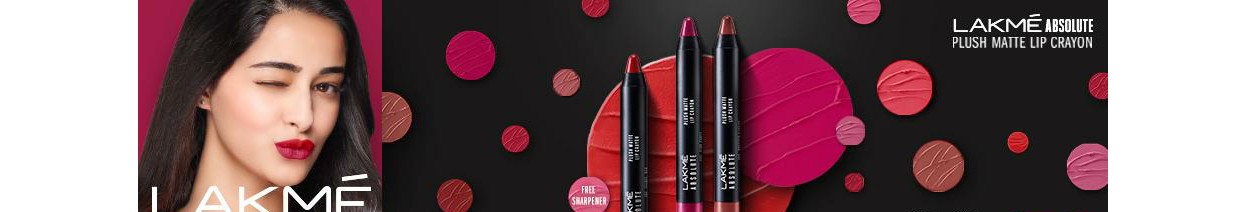Buy Lakme Matte Lip Crayon - Absolute Plush Online at Best Price of Rs ...
