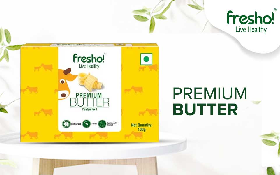 Buy fresho! Premium Butter - Pasteurised Online at Best Price of Rs 330 ...