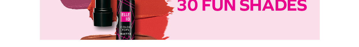 Buy Elle 18 Color Pop Matte Lip Color R37 Maroon Silk Online at Best Price of Rs 81 - bigbasket