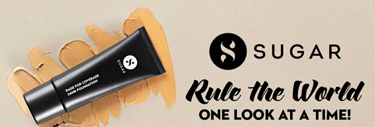 Buy SUGAR Cosmetics Rage For Coverage 24Hr Foundation - Light Medium ...