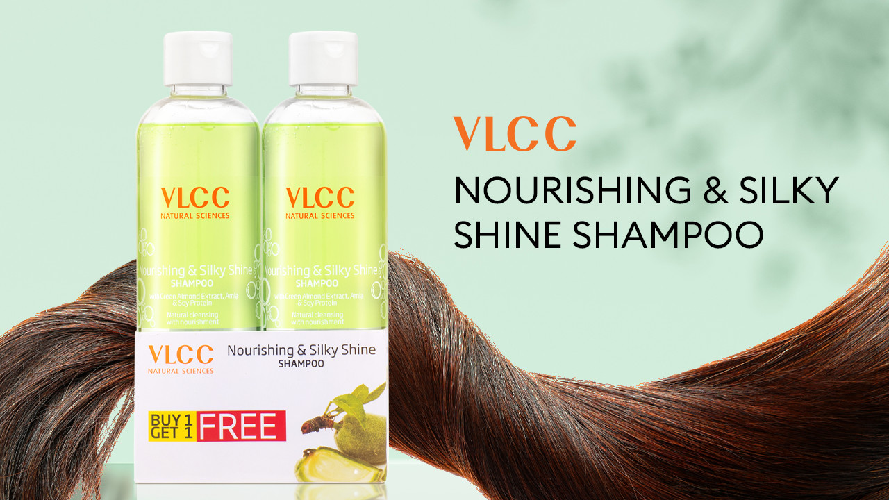 Buy VLCC Nourishing & Silky Shine Shampoo - B1G1 Soft, Smooth, Silky Hair Online at Best Price ...