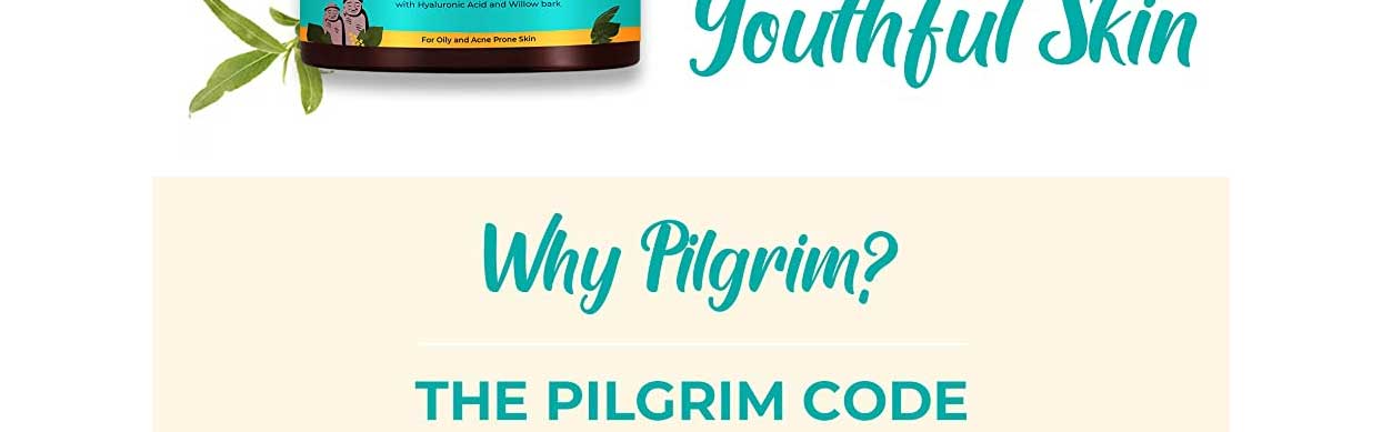 Buy PILGRIM Oil-Free Gel Moisturiser - Hyaluronic Acid & Willow Bark ...