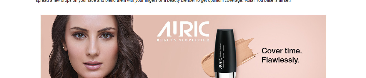 Buy Auric Beauty Cover Matte Foundation - Provides Smooth Finish Online ...